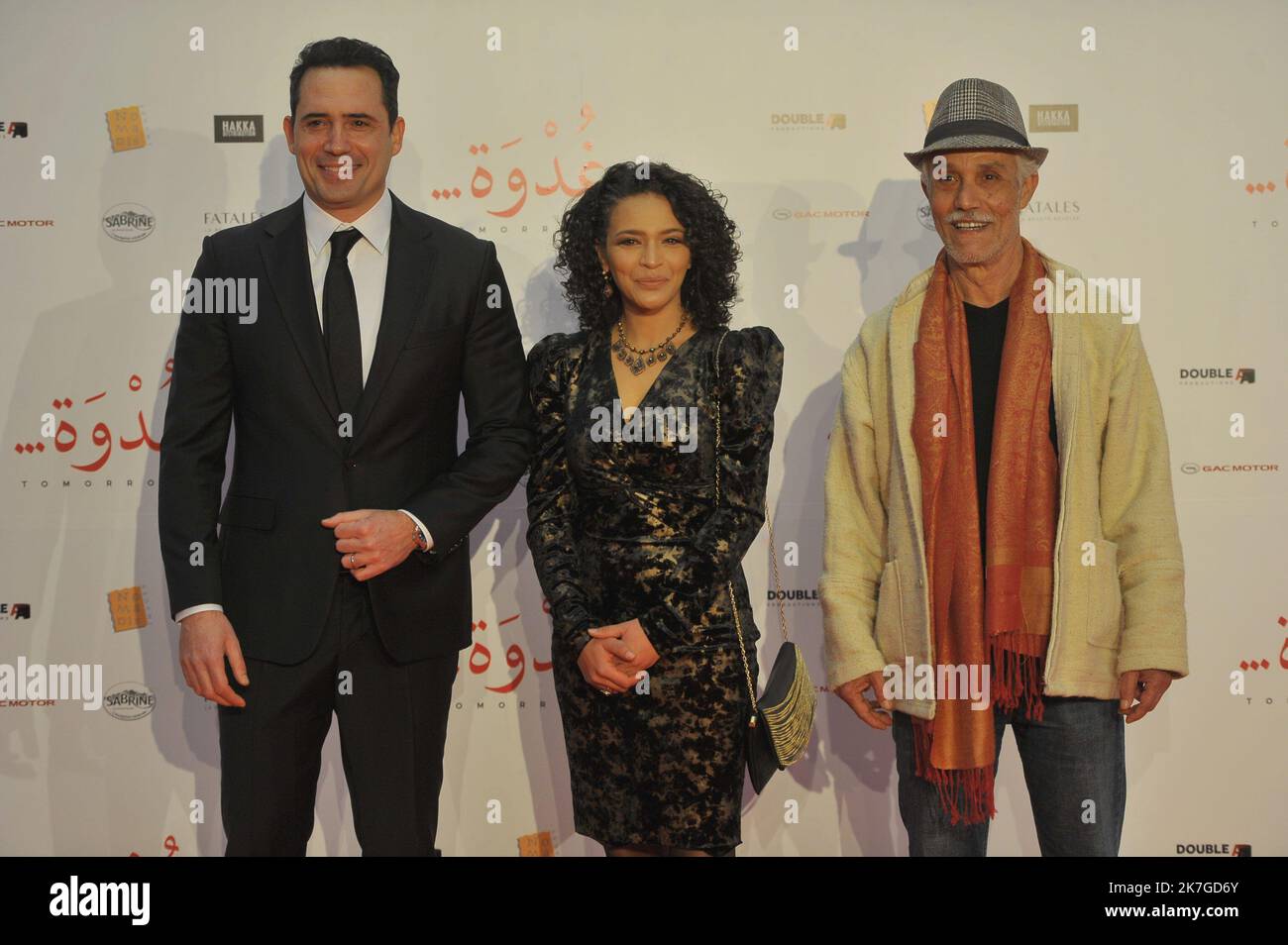 ©Yassine Mahjoub/MAXPPP - 12/02/2022 Aperçu du premier film Ghodwa ...