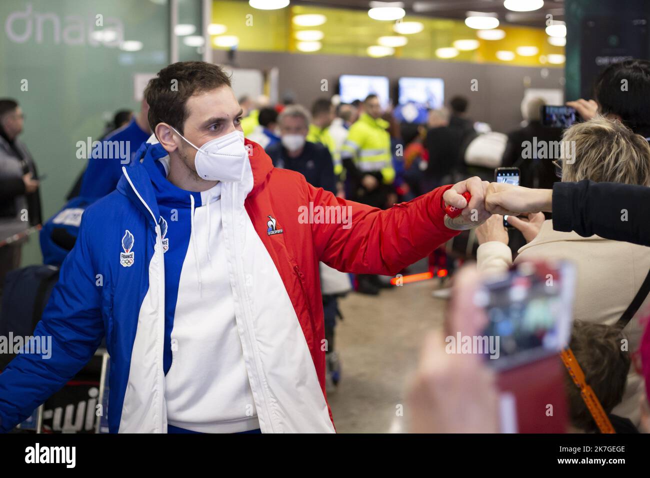 ©PHOTOPQR/LE PROGES/Norbert GRISAY - Genève 21/02/2022 - le 21/02/22 ...