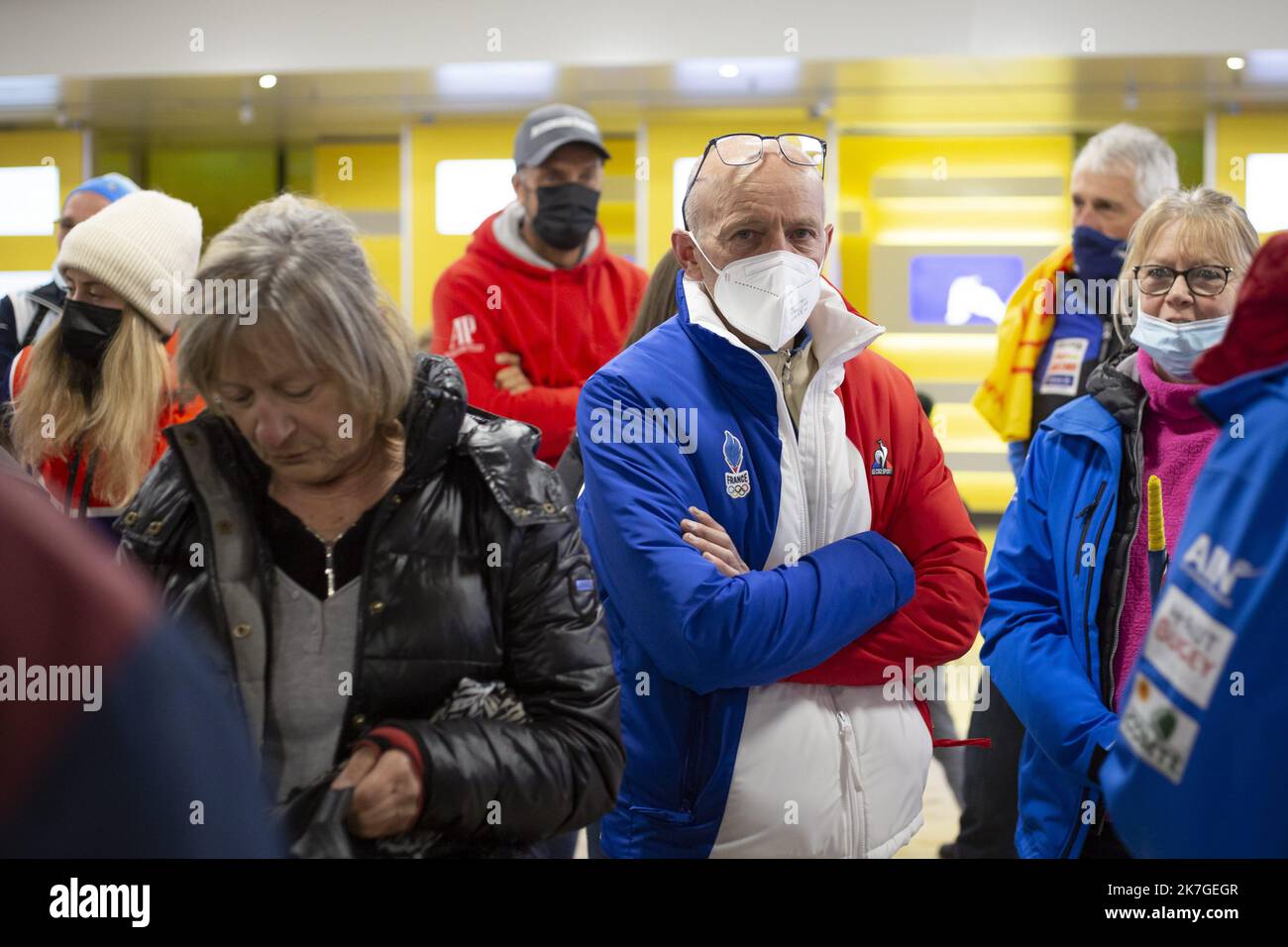 ©PHOTOPQR/LE PROGES/Norbert GRISAY - Genève 21/02/2022 - le 21/02/22 ...