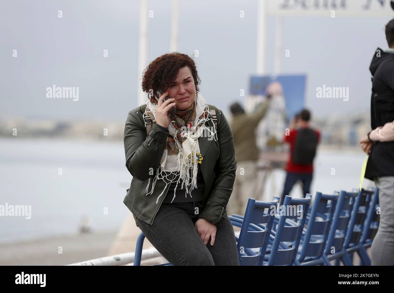©PHOTOPQR/NICE MATIN/Dylan Meiffret ; Nice ; 24/02/2022 ; NICE, le 24 ...