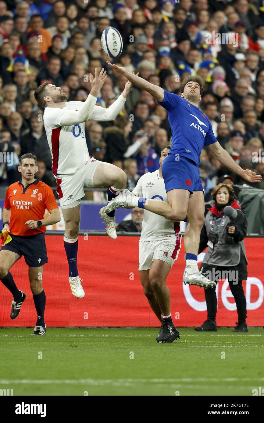 ©Sébastien Muylaert/MAXPPP - Paris 19/03/2022 Dalmian Penaud de France ...