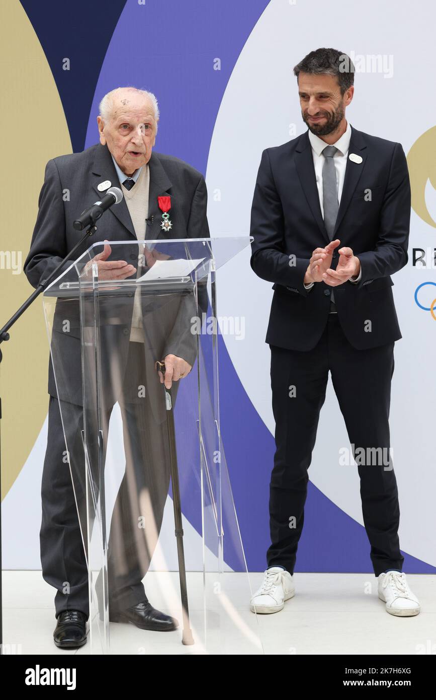 ©PHOTOPQR/LE PARISIEN/Olivier Lejeune ; saint denis ; 13/04/2022 ...