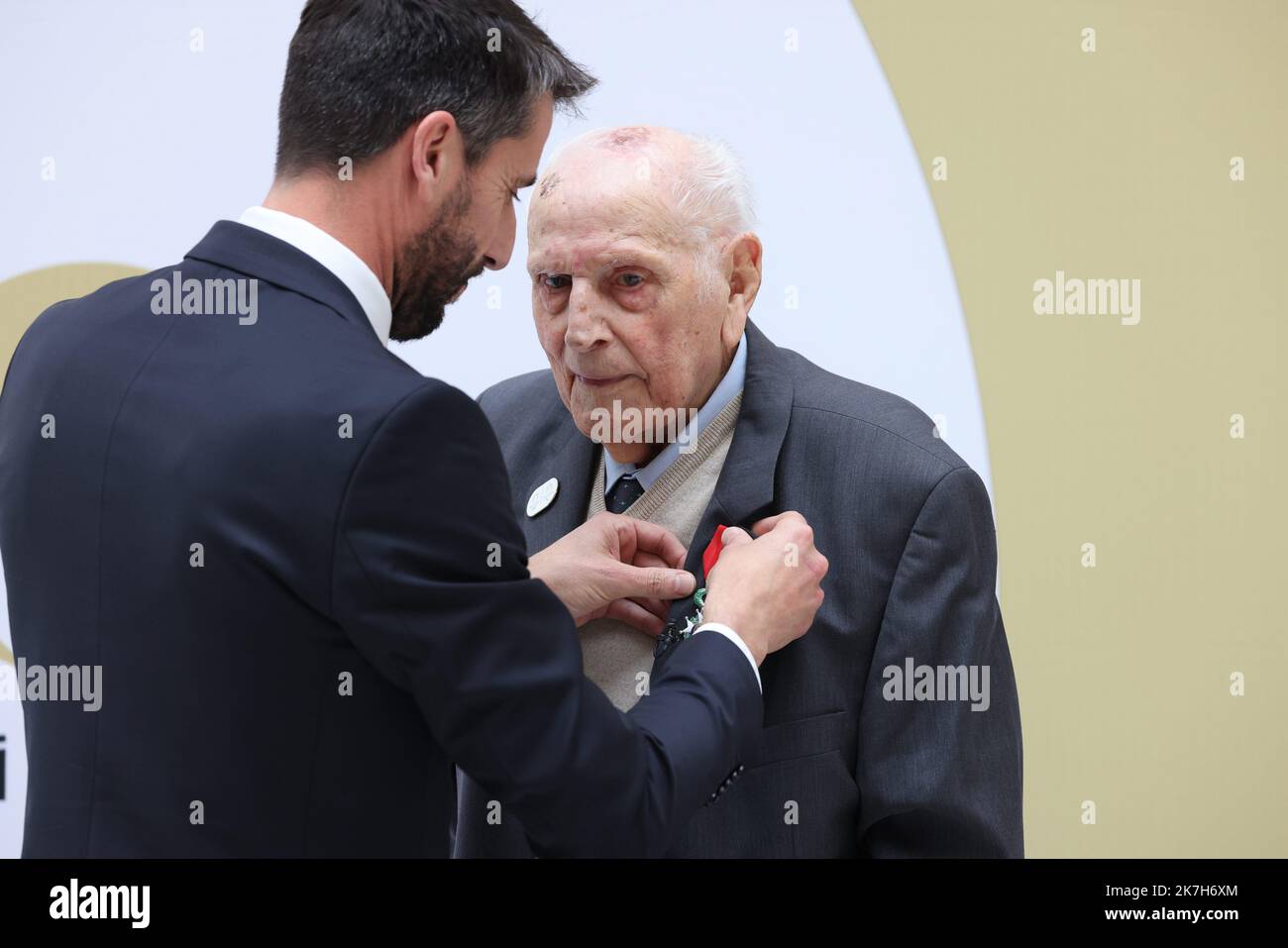 ©PHOTOPQR/LE PARISIEN/Olivier Lejeune ; saint denis ; 13/04/2022 ...