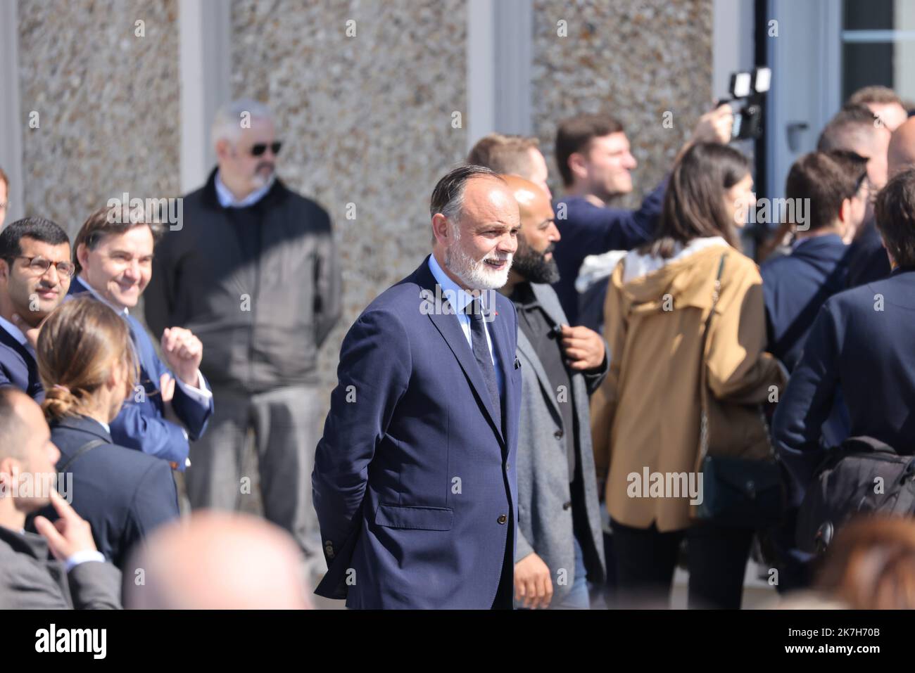 ©PHOTOPQR/LE PARISIEN/LP / ARNAUD JOURNOIS ; LE HAVRE ; 14/04/2022 ...