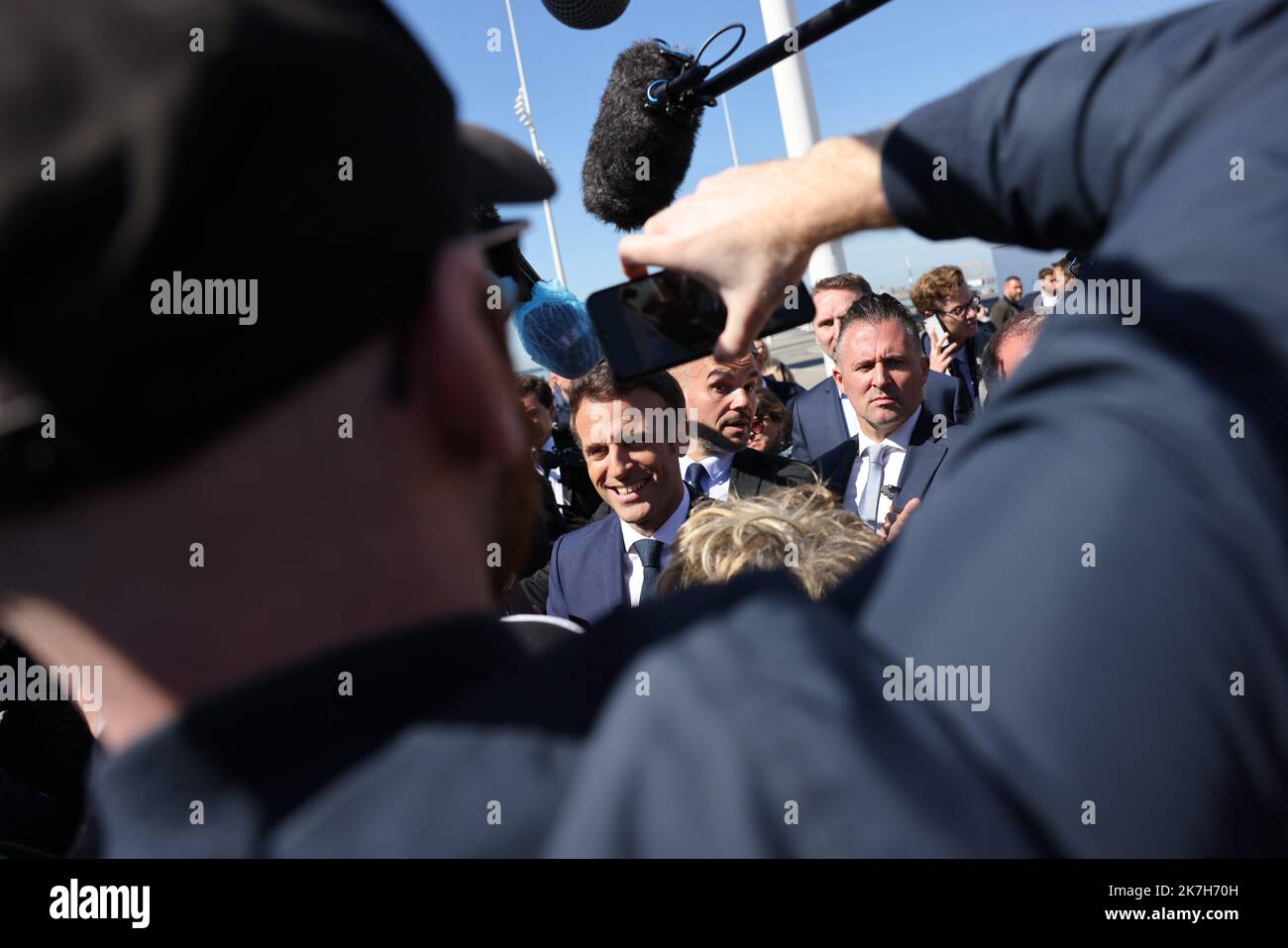 ©PHOTOPQR/LE PARISIEN/LP / ARNAUD JOURNOIS ; LE HAVRE ; 14/04/2022 ...