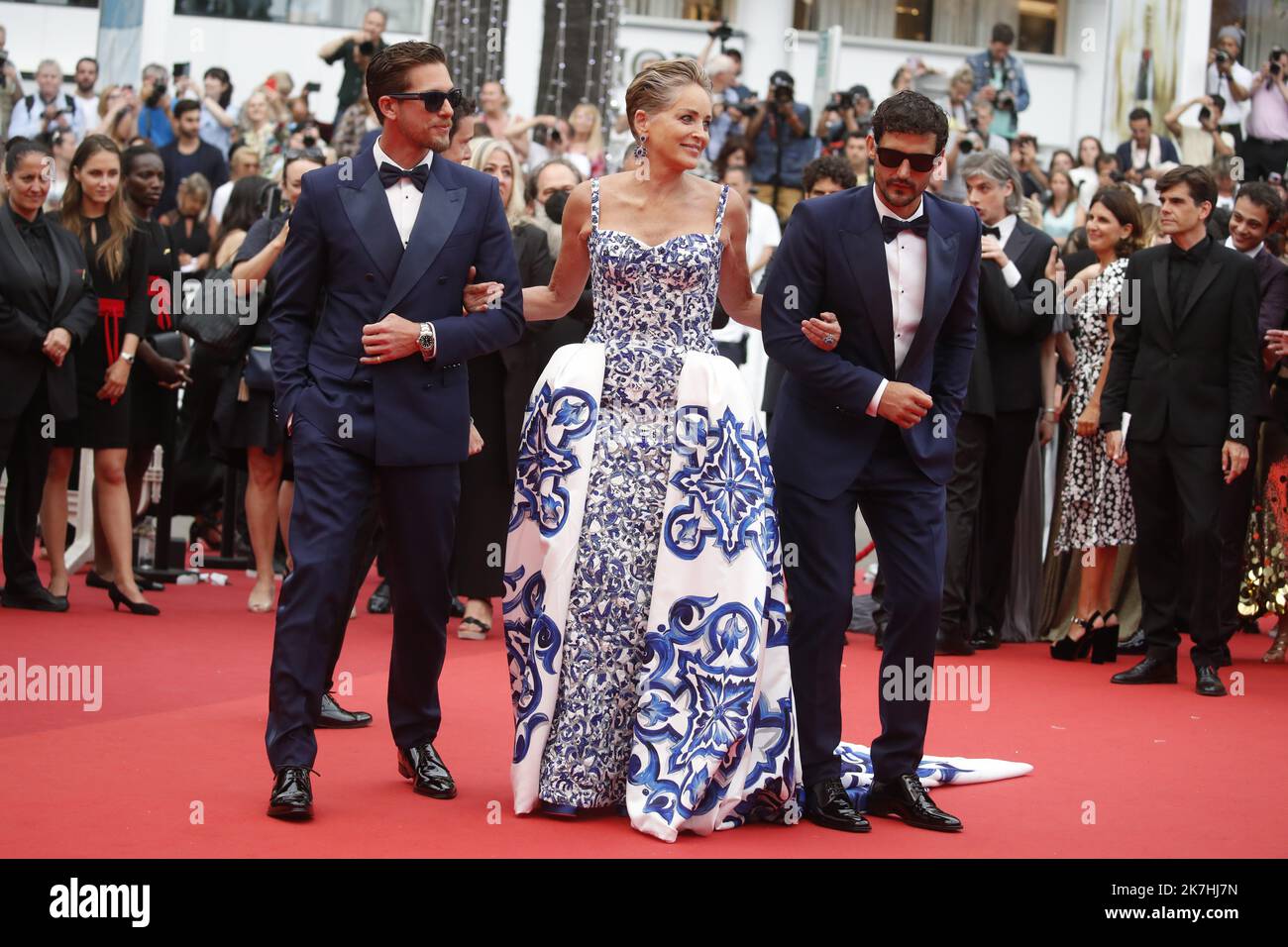 ©PHOTOPQR/NICE MATIN/Sébastien Botella ; Cannes ; 22/05/2022 ; Sharon ...