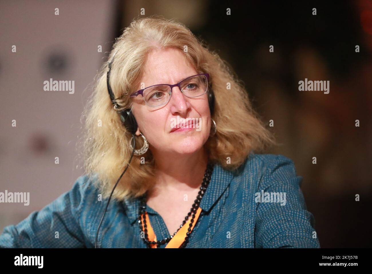 ©Pierre Teyssot/MAXPPP ; Festival de l'économie de trente 2022 . Trento ...