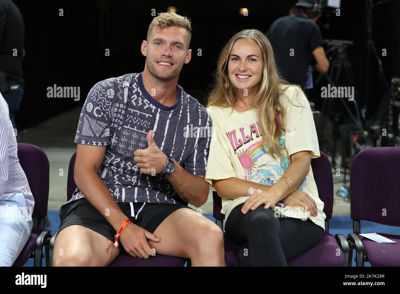 Kevin mayer et delphine jariel Banque de photographies et d’images à ...