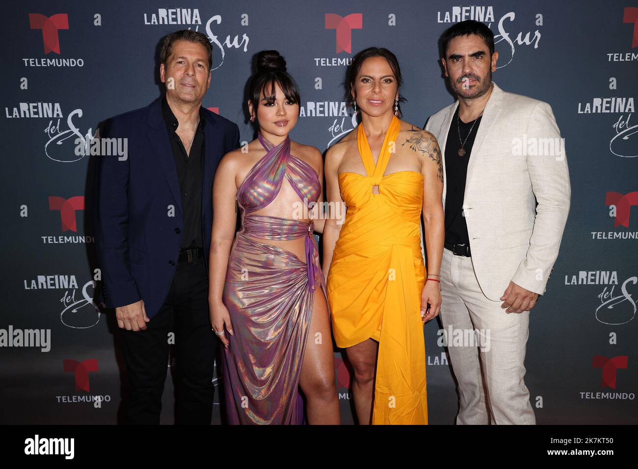 MIAMI, FL-OCT 17: Cast L-R Ed Trucco, Isabella Sierra, Kate del ...