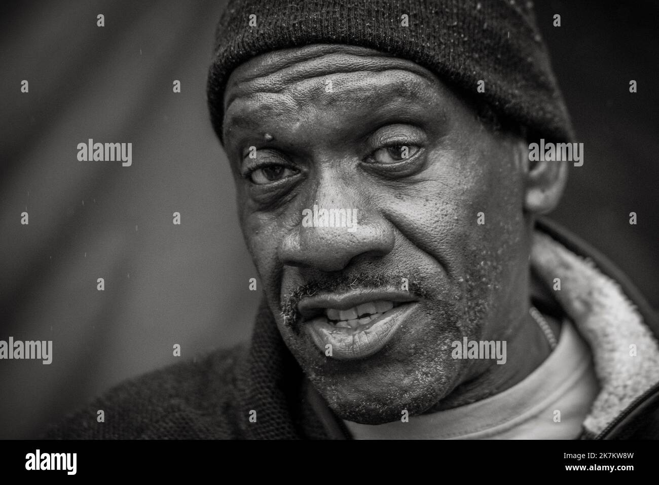 William Everett Randolph, 66 ans, est un vétéran de Philadelphie et de l'armée américaine qui a ...