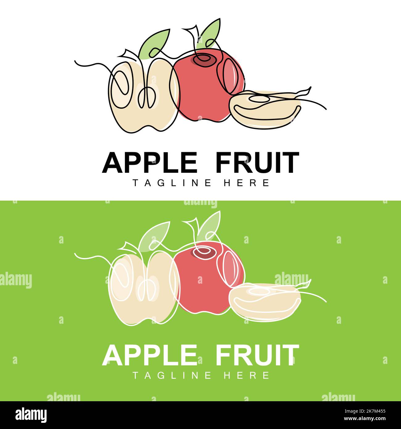 Le logo de pomme Banque d'images vectorielles - Page 2 - Alamy
