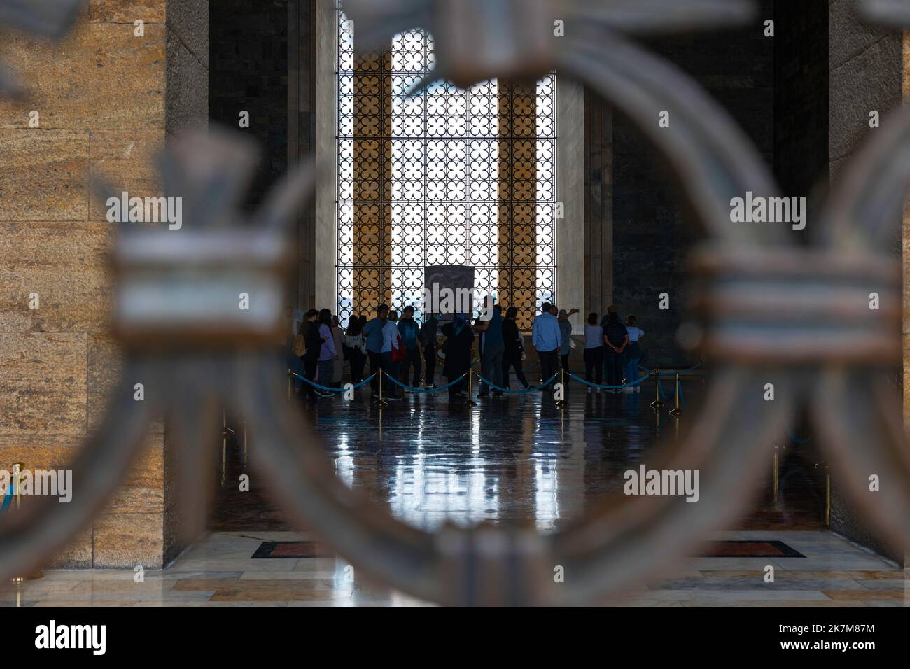 Mausolée d'Ataturk ou d'Anitkabir et du peuple turc. 10 Kasim ou 10th ...
