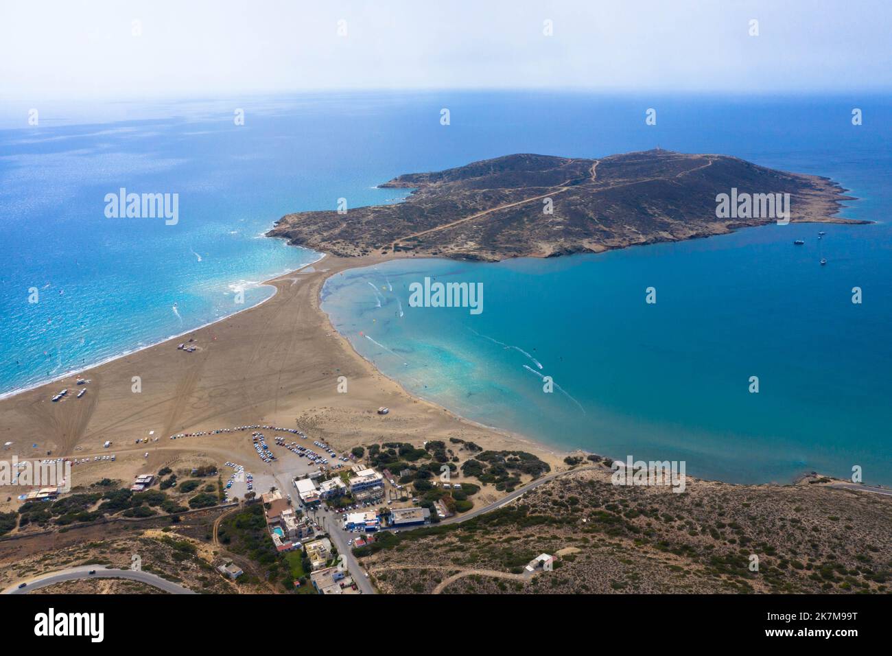 Prasonisi beach, rhodes Banque de photographies et d’images à haute ...