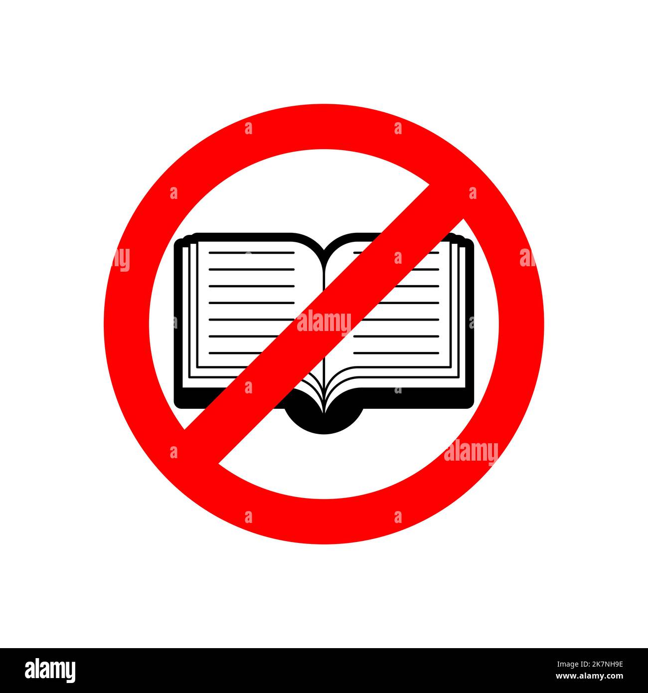 Pictogramme livre rouge Banque d'images vectorielles - Alamy