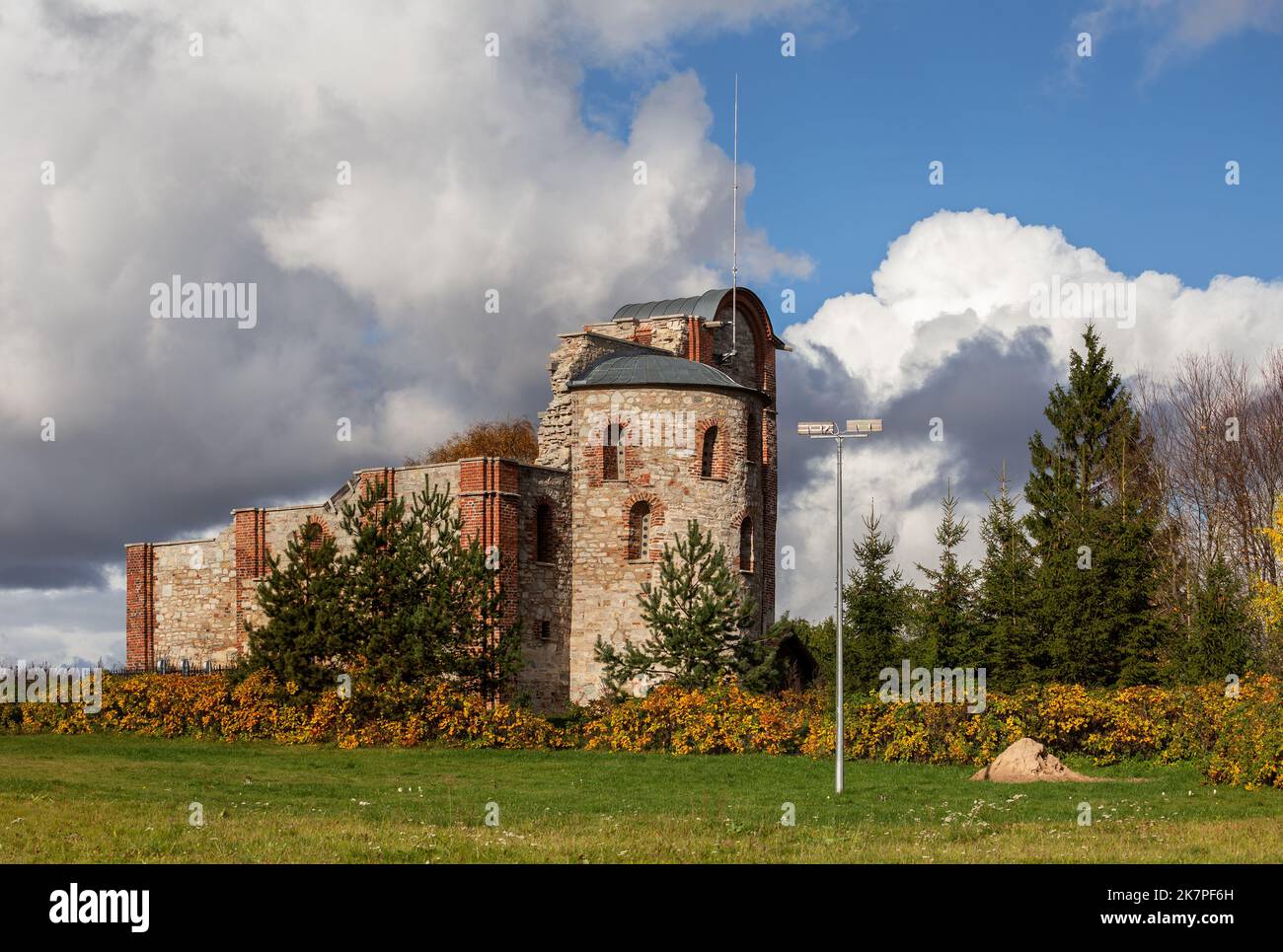Veliky Novgorod, Russie - 09 octobre 2022 : vestiges de l'église de l ...