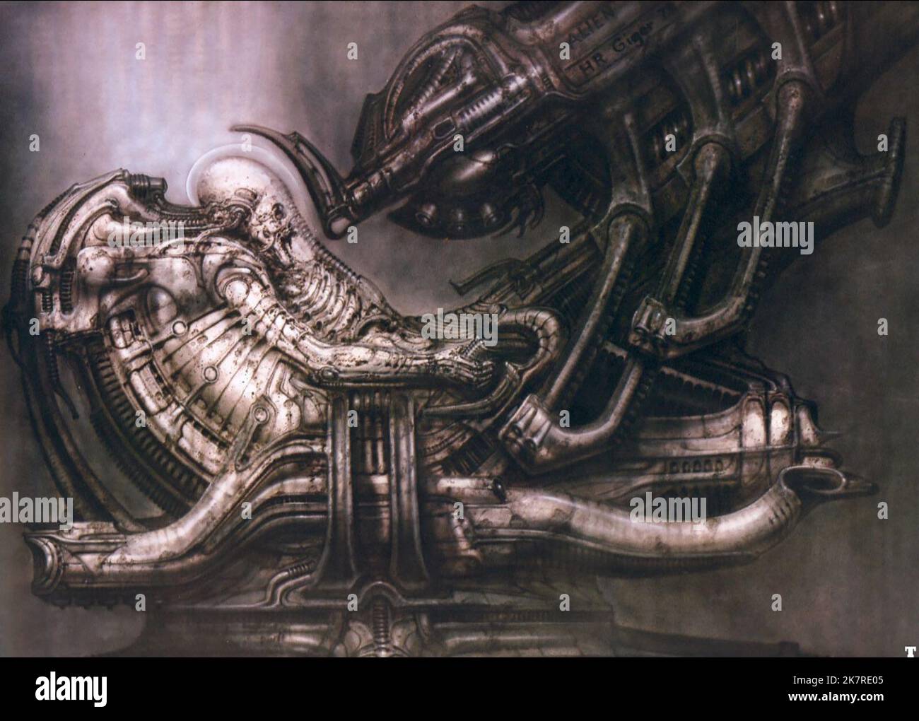 H. R. Giger Alien Artwork film: Alien (USA/UK 1979) Directeur: Ridley ...