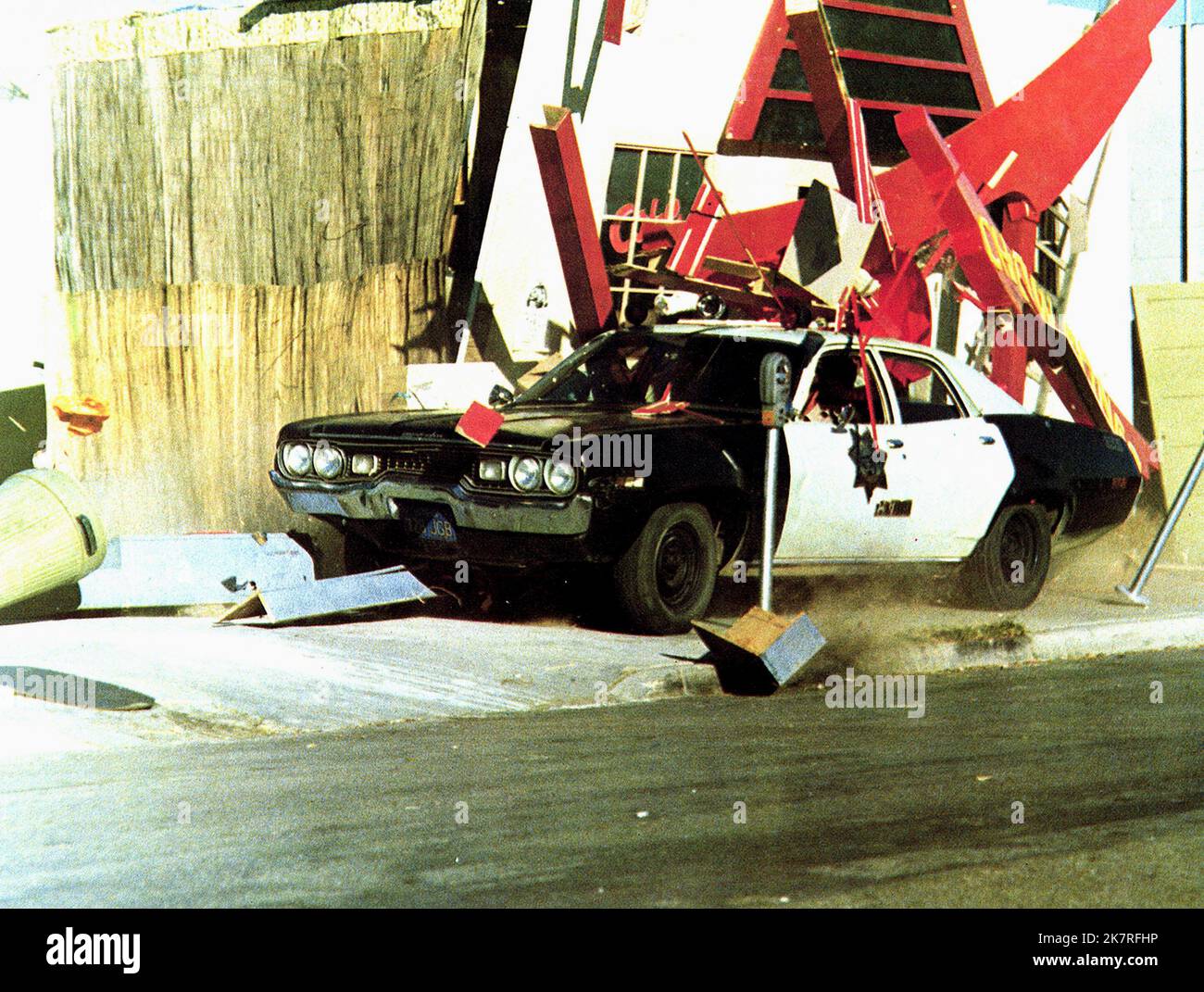 Police car 1970 Banque de photographies et d’images à haute résolution ...