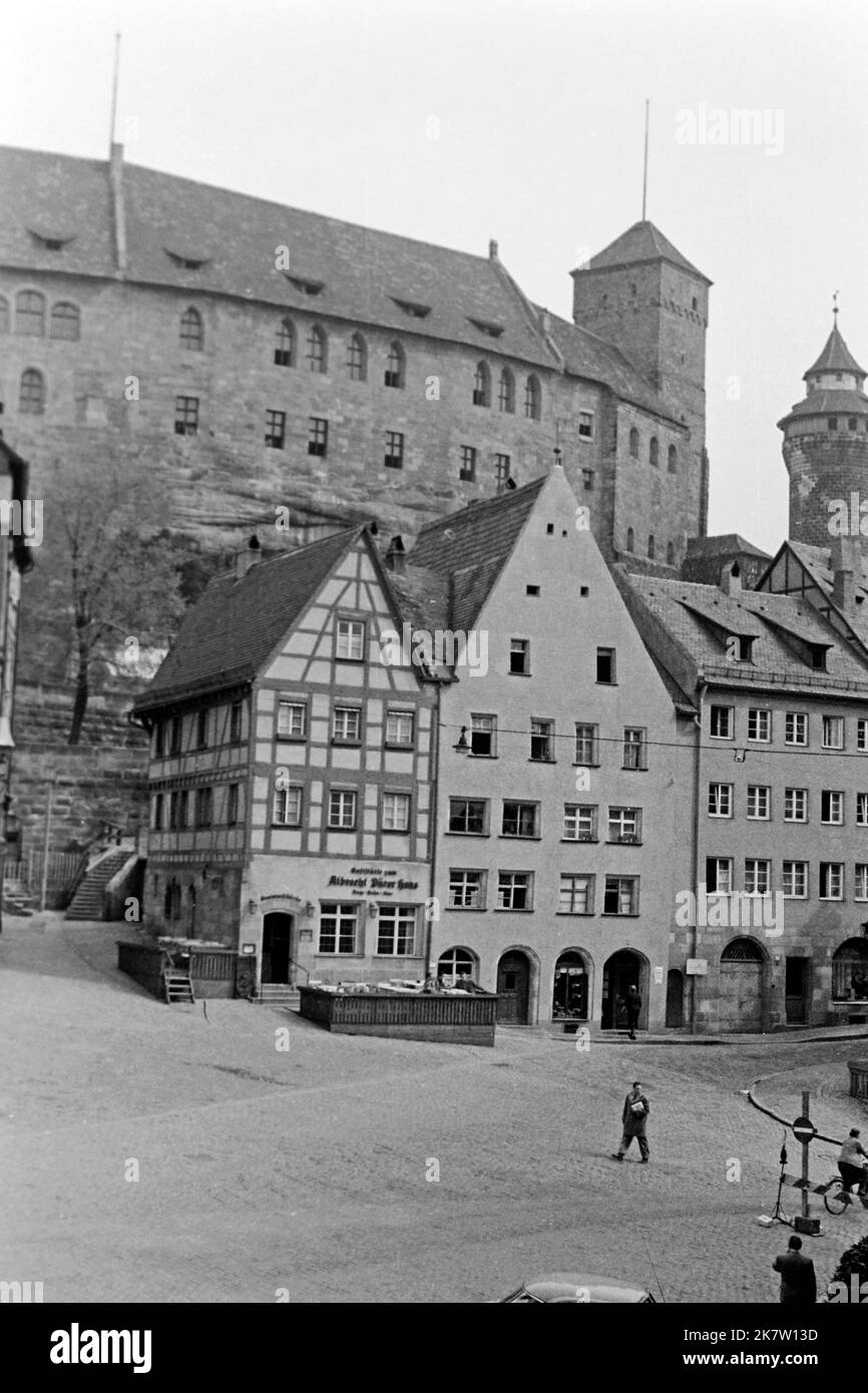 Nurnberger platz Banque d'images noir et blanc - Alamy