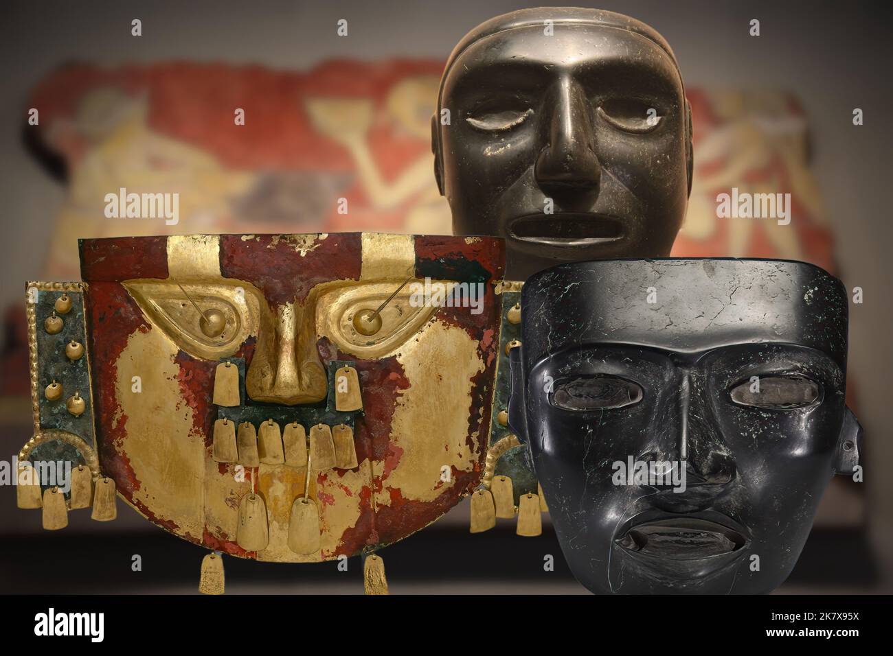 Aztec gods art Banque de photographies et d’images à haute résolution ...
