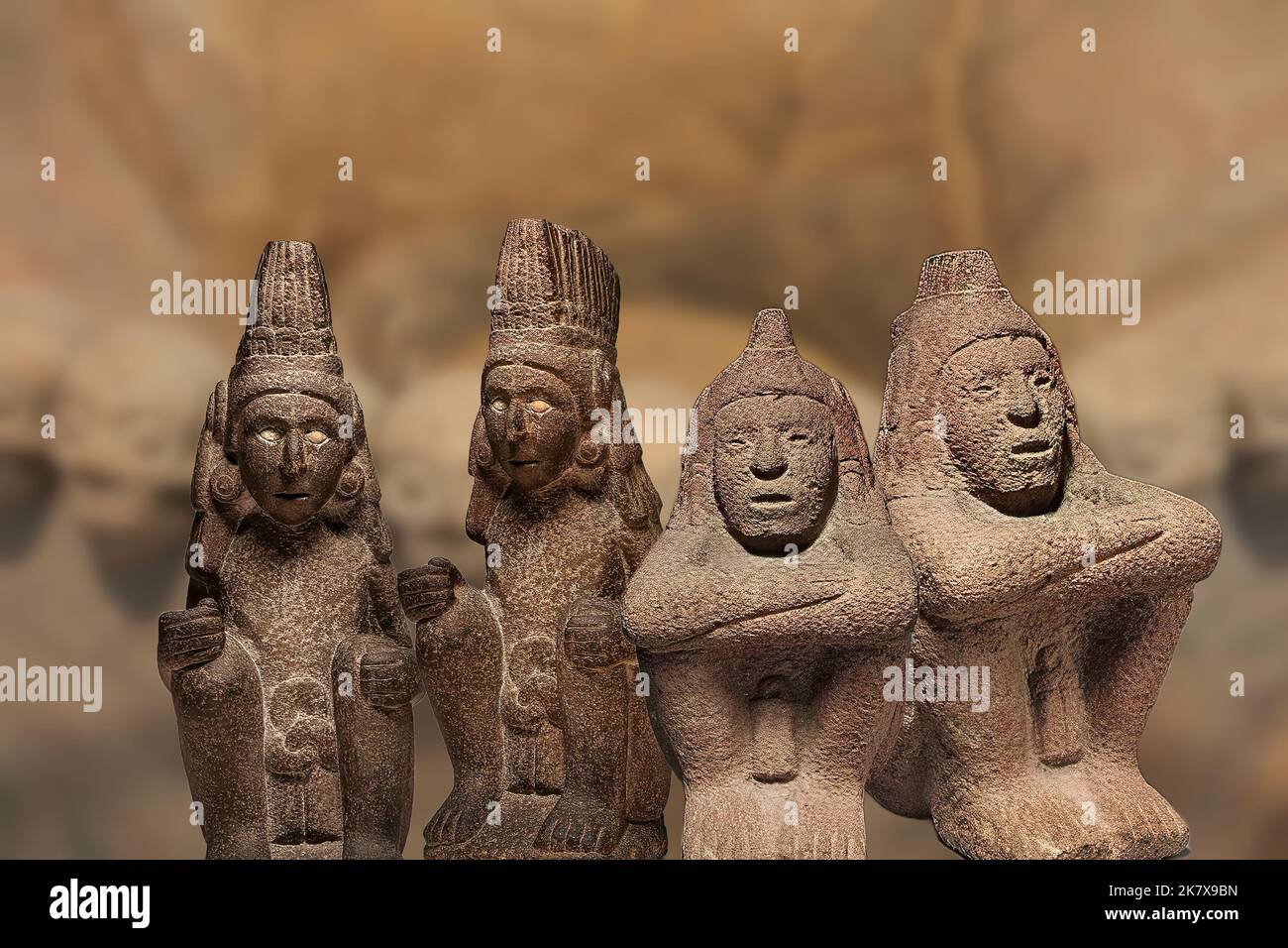 Aztecs human sacrifice Banque de photographies et d’images à haute ...