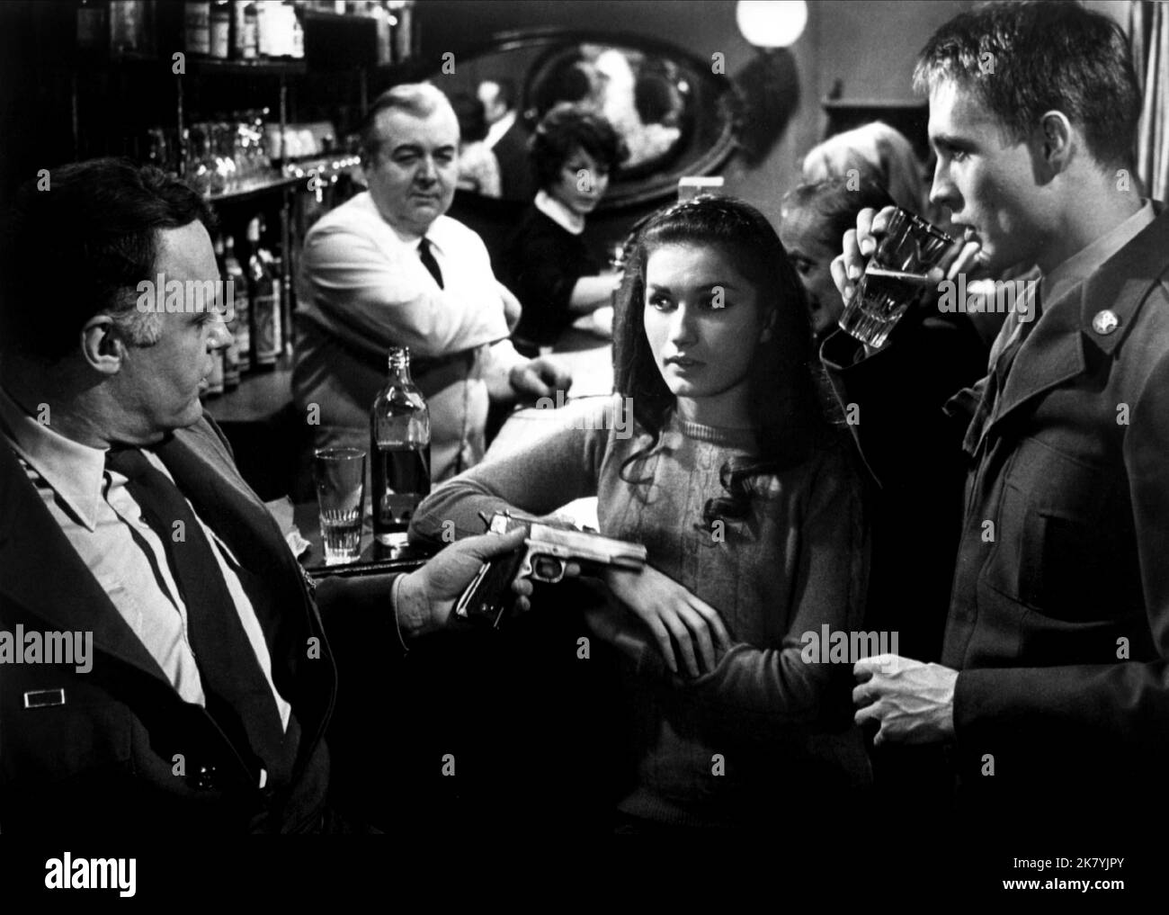 Rod Steiger, Ludmila Mikael & John Phillip film The Sergeant (1968 ...