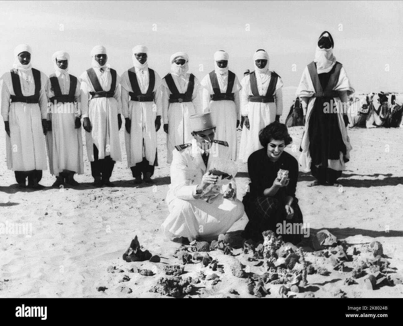 French foreign legion film Banque d'images noir et blanc - Alamy