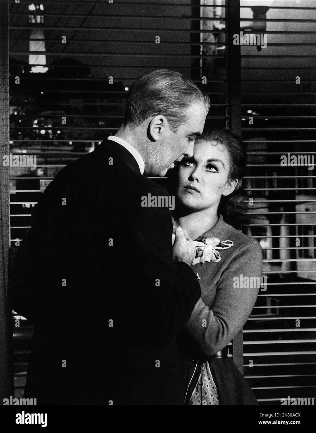 Vertigo Movie By Hitchcock Banque Dimages Noir Et Blanc Alamy