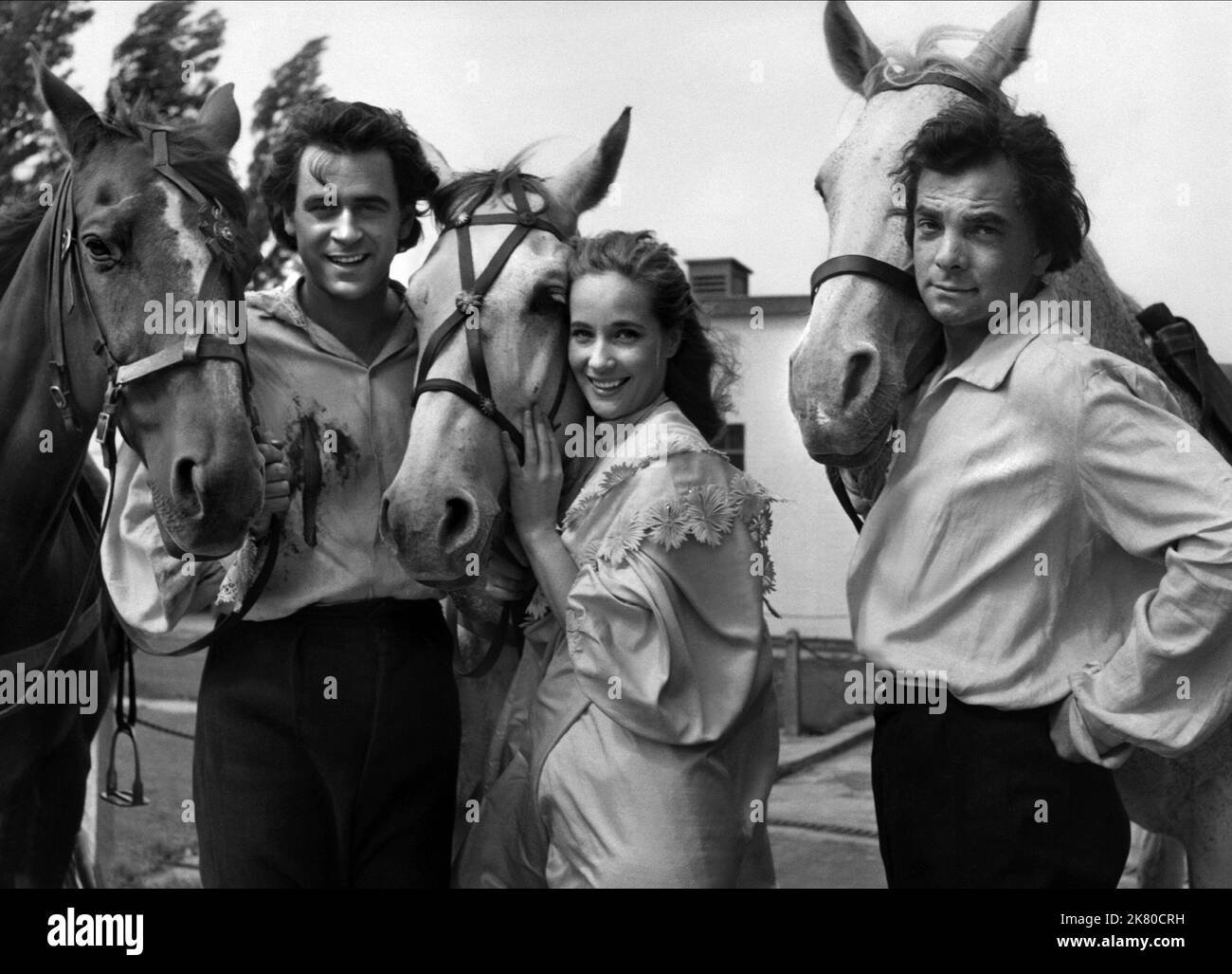 George Baker, Sylvia Syms & Peter Arne film: The Moonraker (UK 1958 ...
