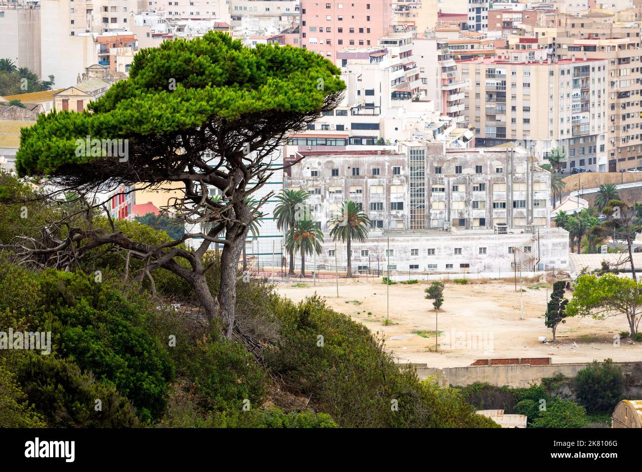 Ceuta architecture traditionnelle dans une enclave espagnole en Afrique ...