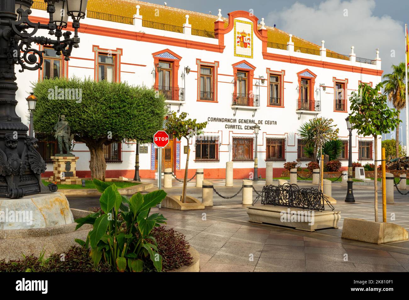 Ceuta architecture traditionnelle dans une enclave espagnole en Afrique ...