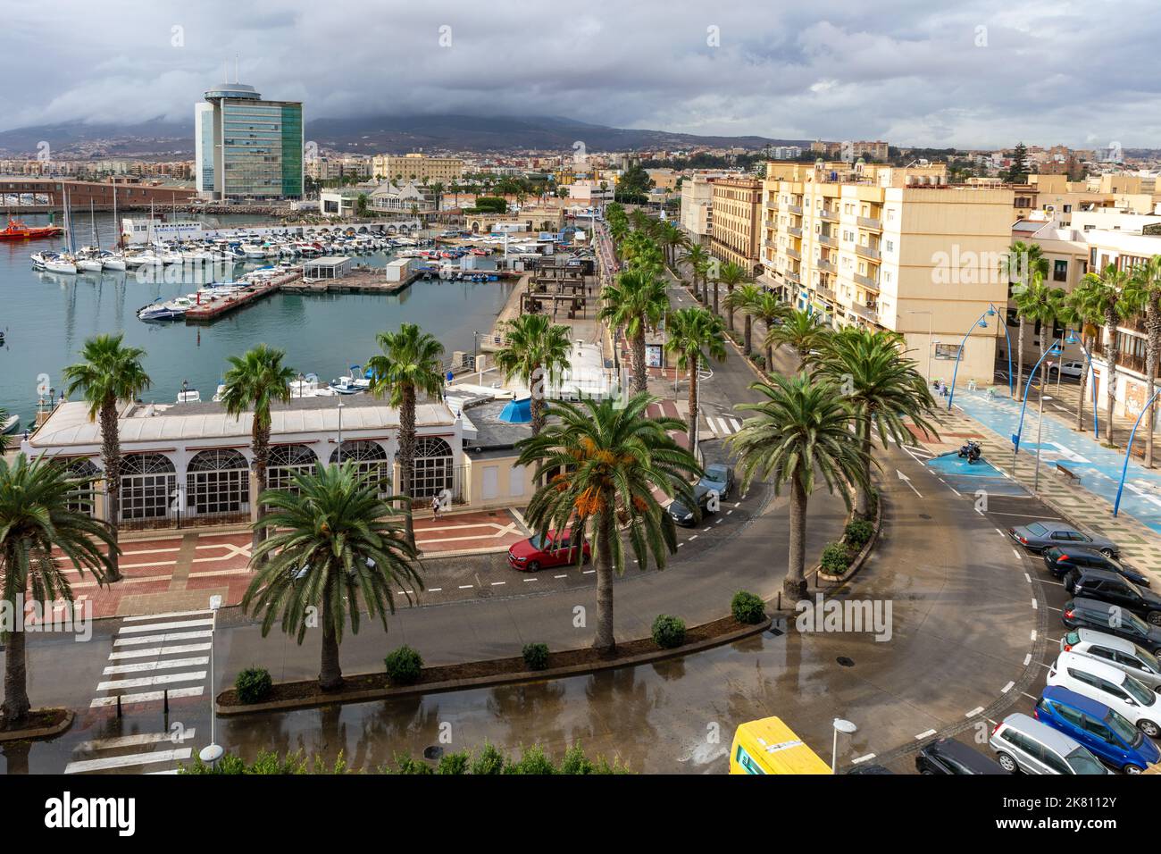 L'architecture traditionnelle de Melilla dans une enclave espagnole en ...