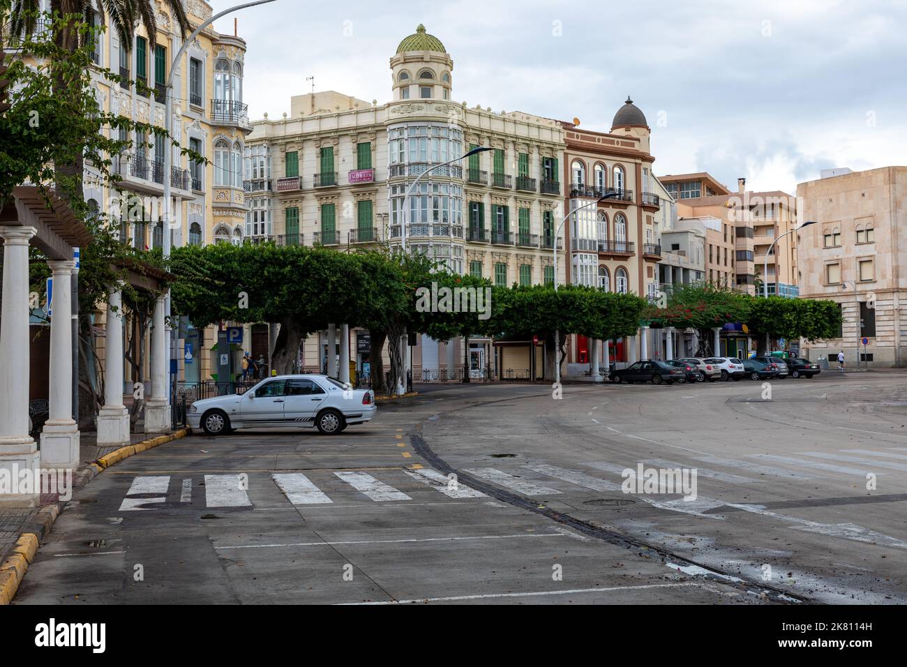 L'architecture traditionnelle de Melilla dans une enclave espagnole en ...