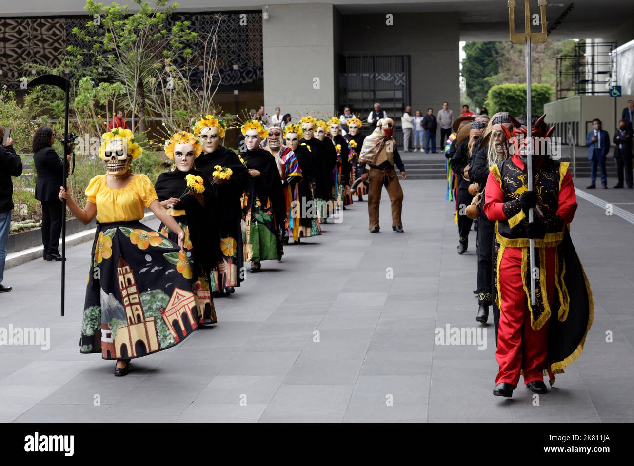 Non exclusif: 18 octobre 2022, Mexico, Mexique: Les intégrales du ...