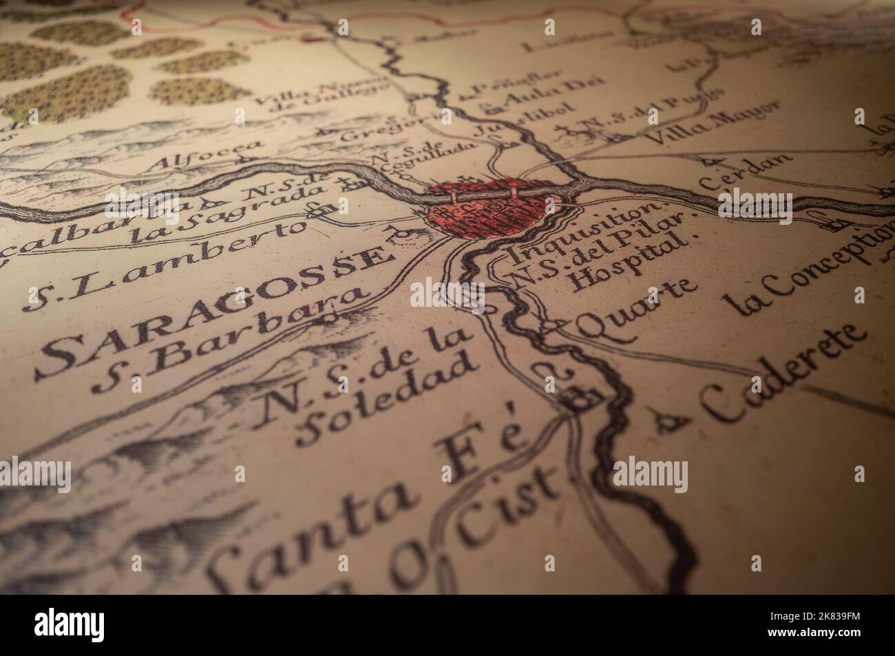 11th century map of the world Banque de photographies et d’images à ...