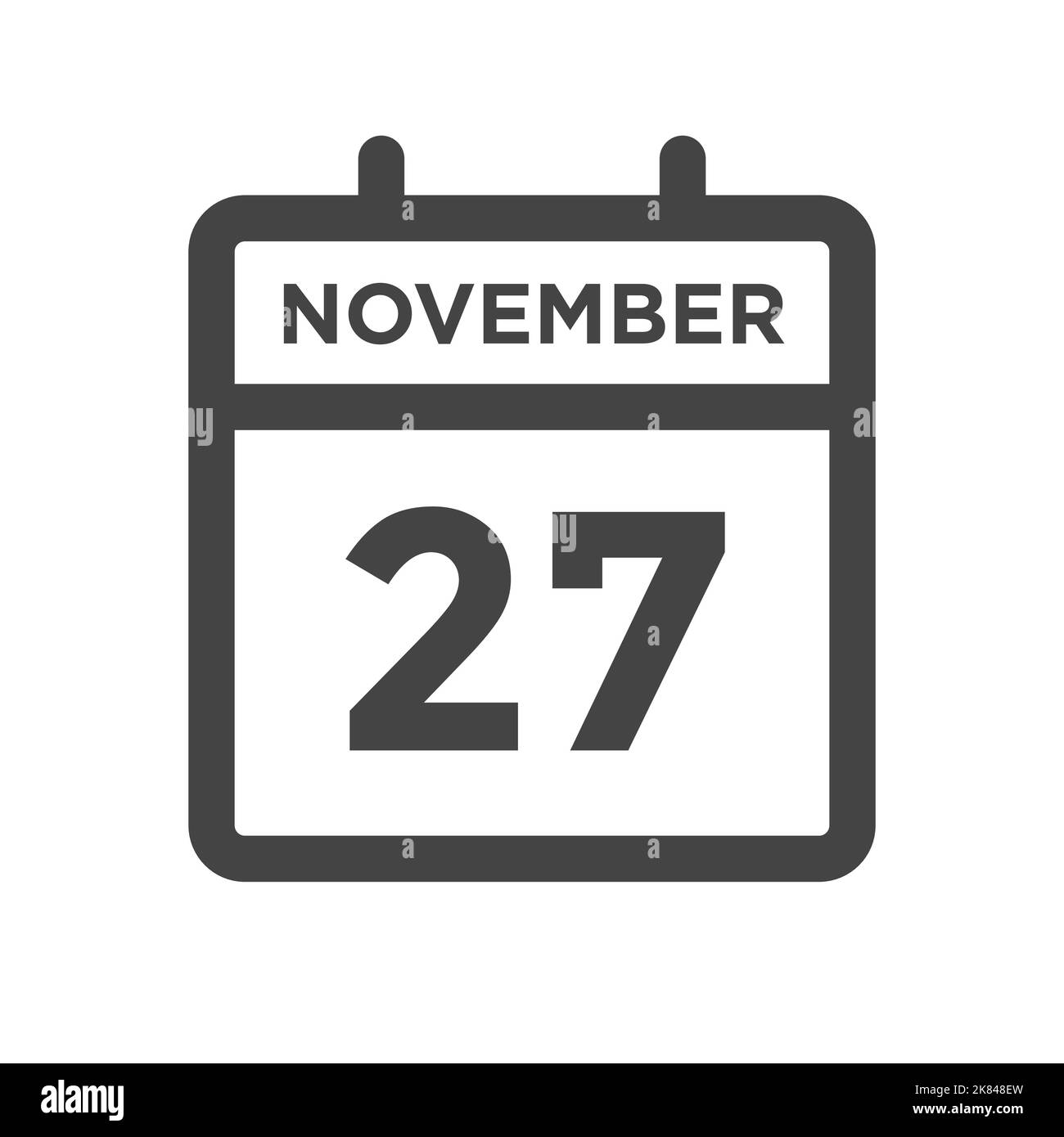 27 novembre 2023 Banque d'images vectorielles - Alamy