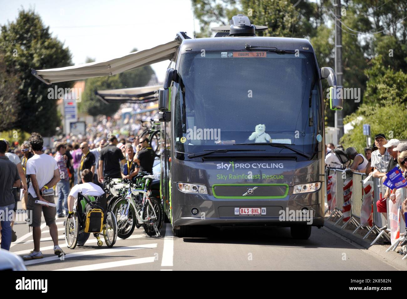 Team sky bus Banque de photographies et d’images à haute résolution - Alamy