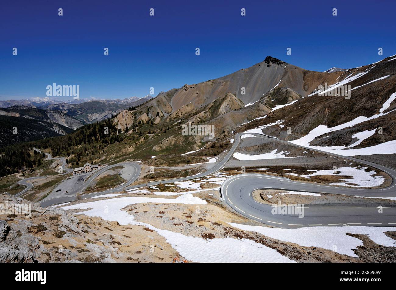 Col d'Izoard, France tel que publié dans le livre Mountain High, The ...