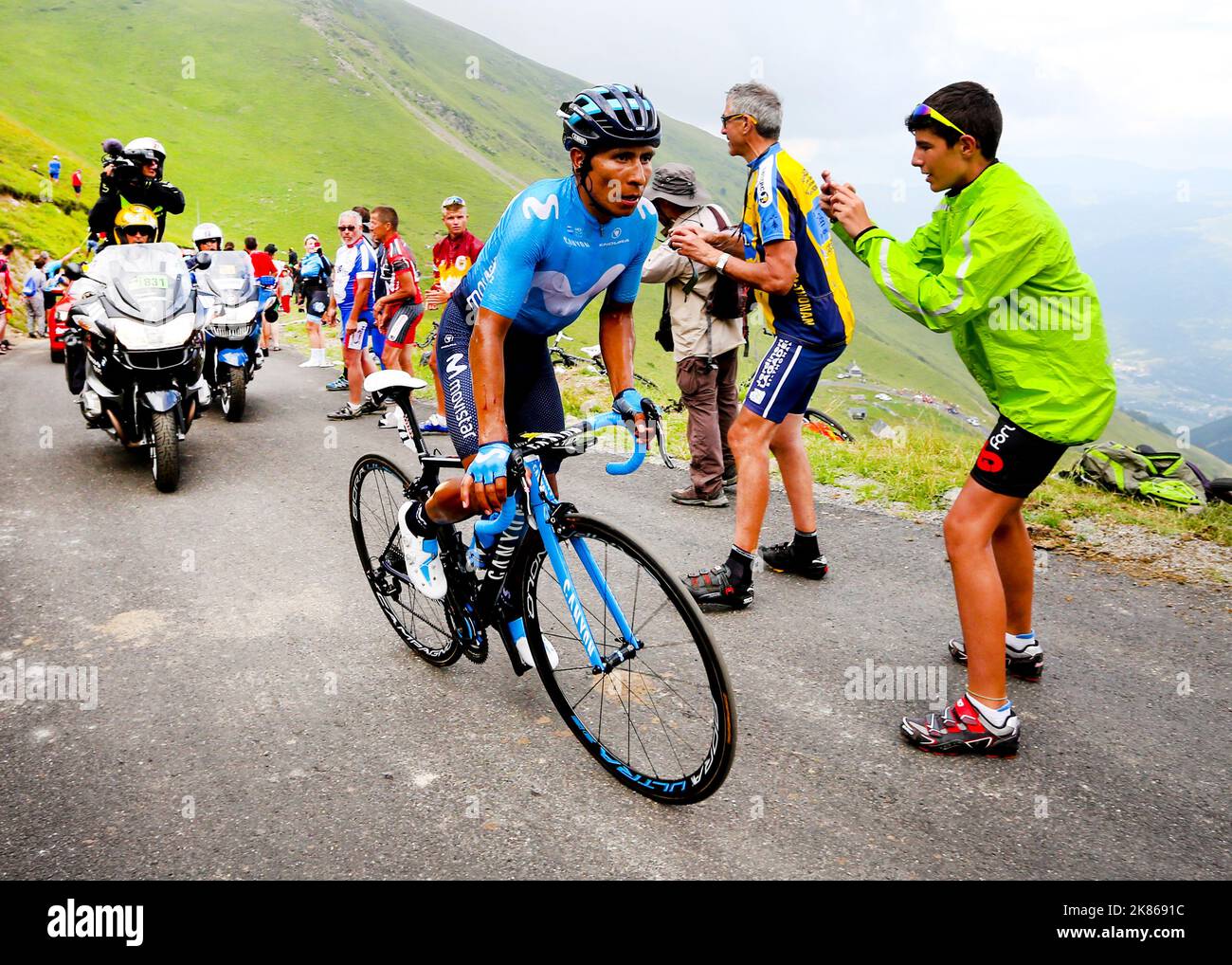 Tour de France 2018 étape 17 Bagnères de Luchon - Saint Lary Soulan (Col de Portet) - Nairo ...
