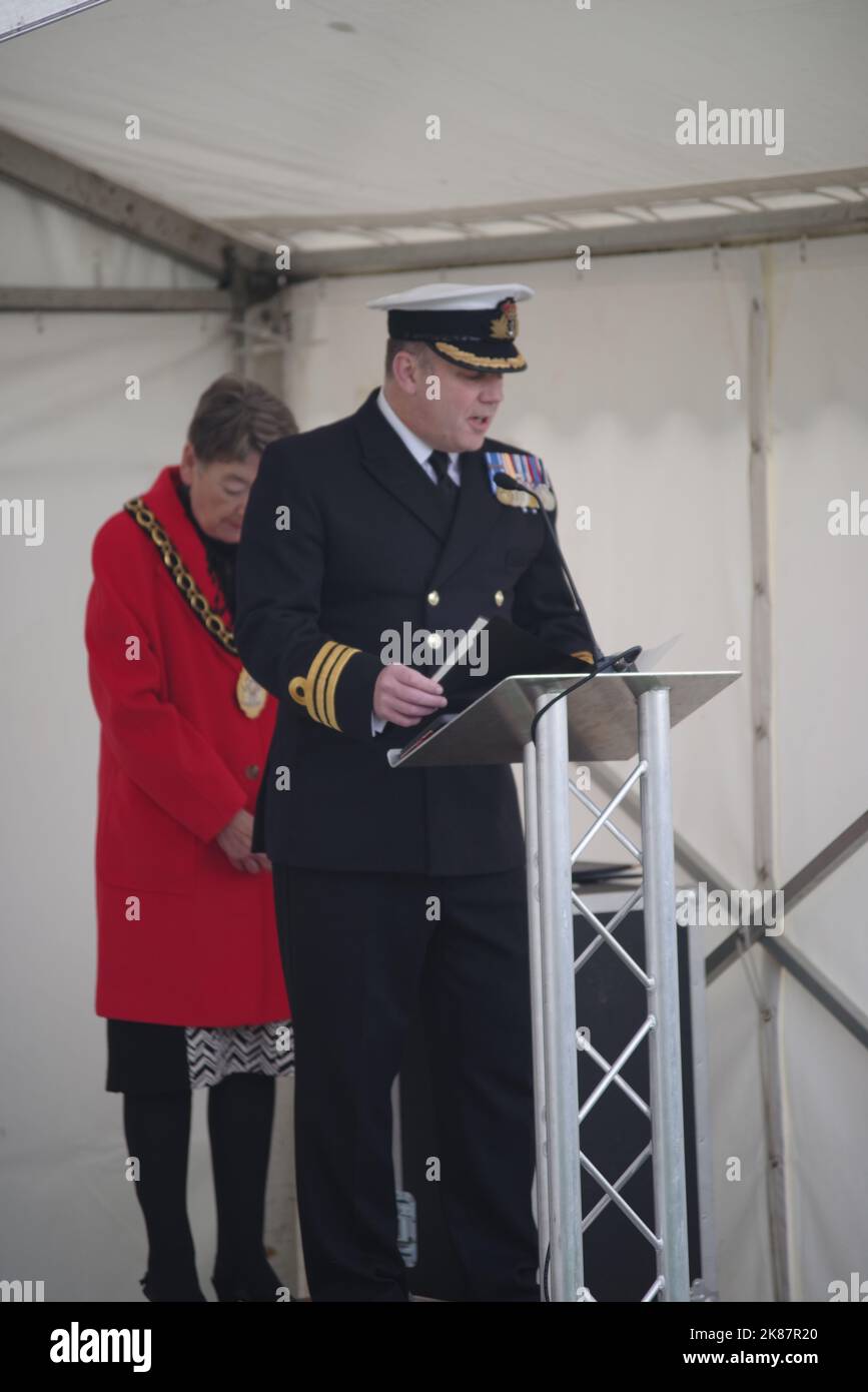 Porter un toast au seigneur amiral collingwood Banque de photographies ...