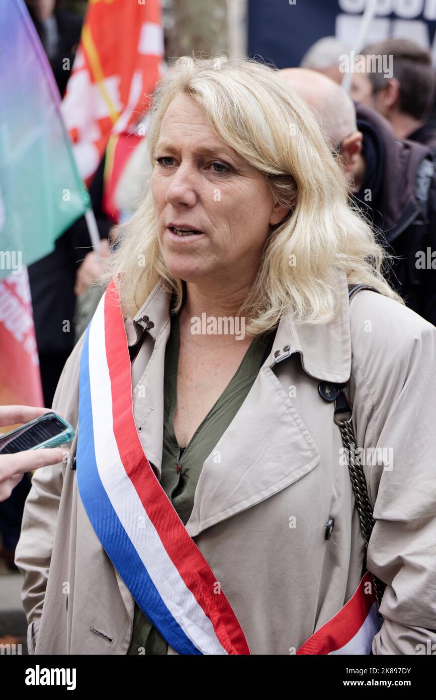 Paris danielle simonnet Banque de photographies et d’images à haute ...