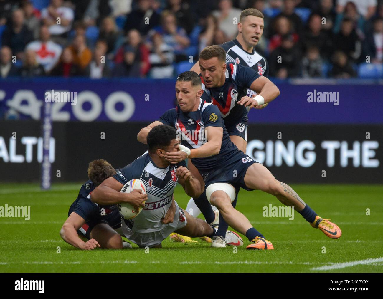 Bolton, , Royaume-Uni sur 22 octobre 2022. Angleterre V France : coupe ...