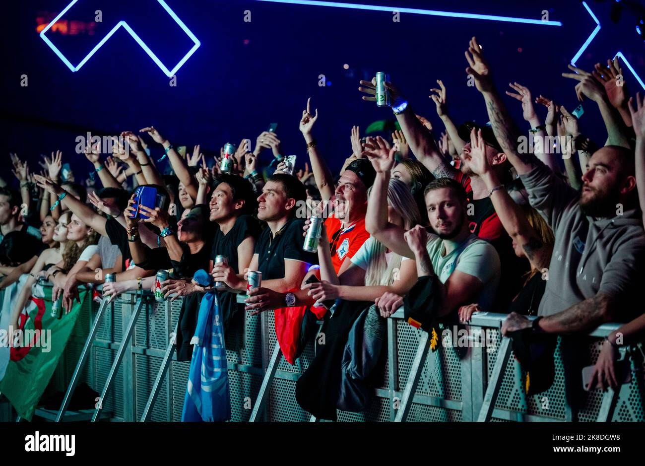 2022-10-23 02:09:50 AMSTERDAM - visiteurs pendant le Festival de musique d'Amsterdam, qui a lieu ...