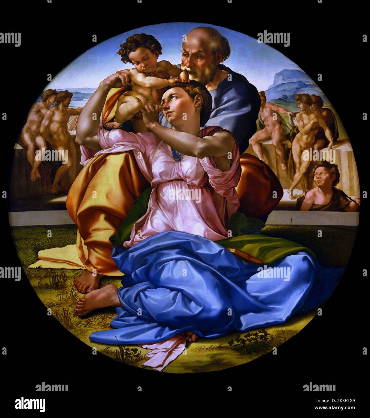 Connu sous le nom de doni tondo Banque de photographies et d’images à ...