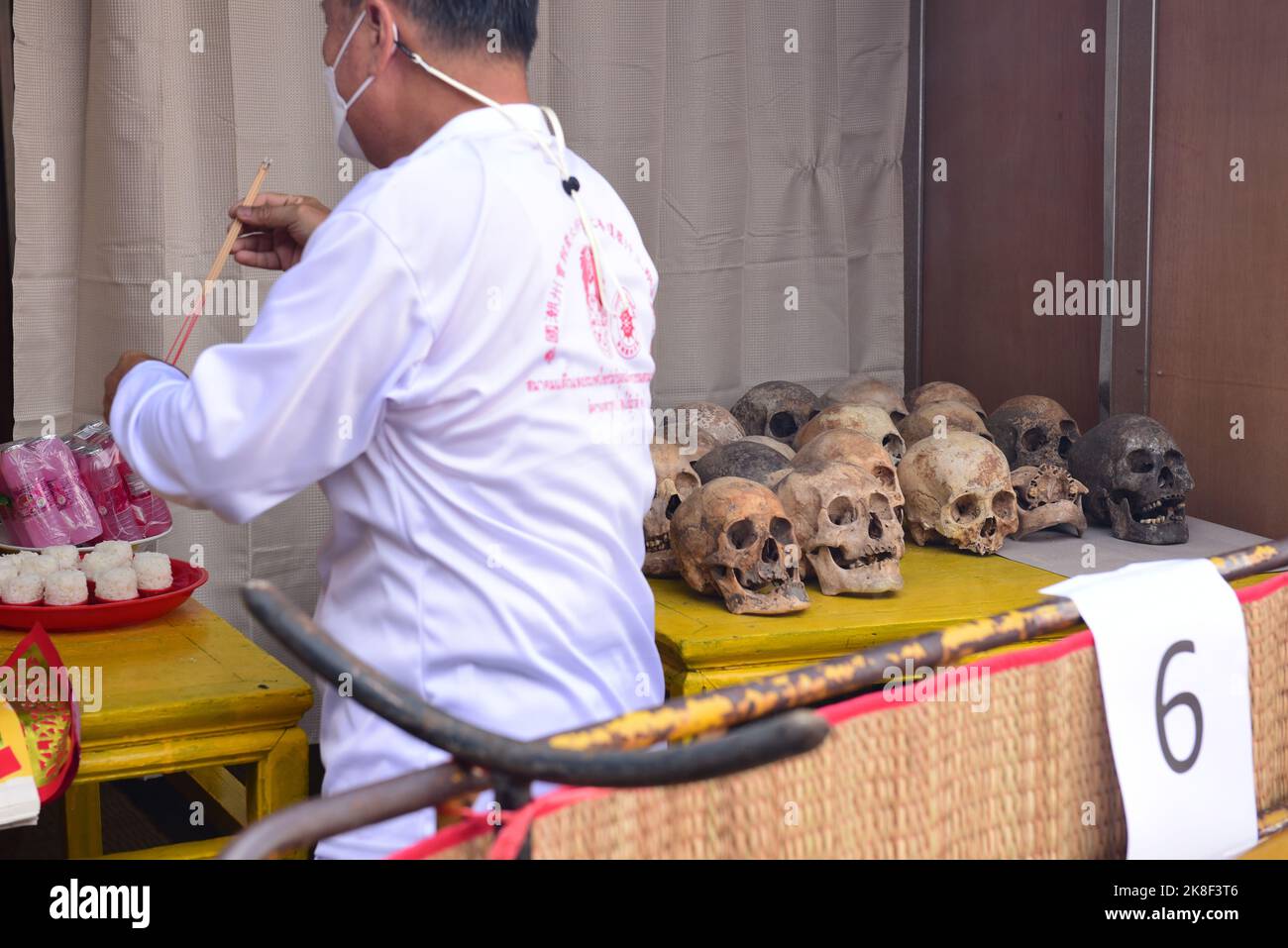 Bangkok, Thaïlande. 22nd octobre 2022. Des volontaires, ont participé à ...