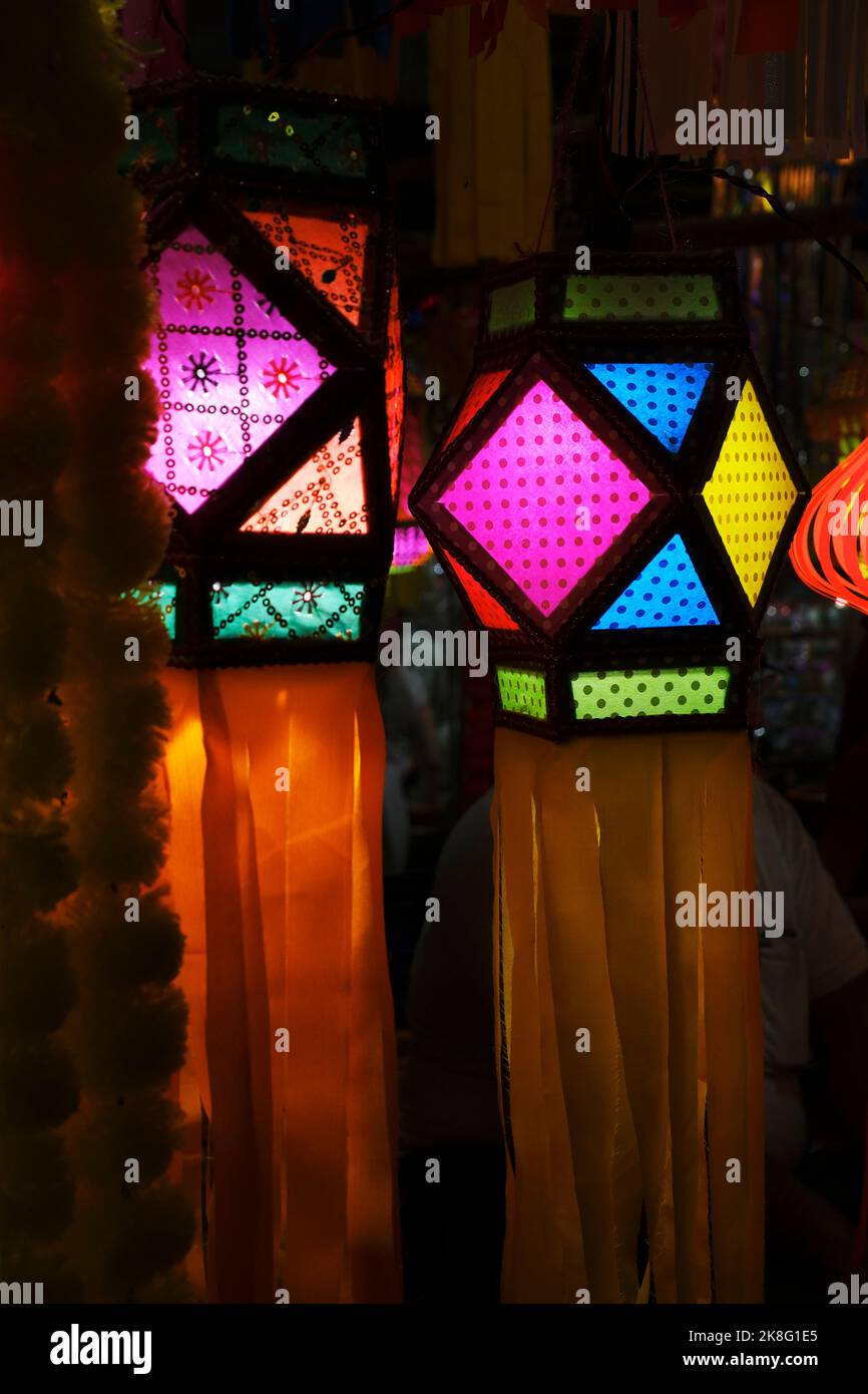 Diwali lights of india Banque de photographies et d’images à haute ...