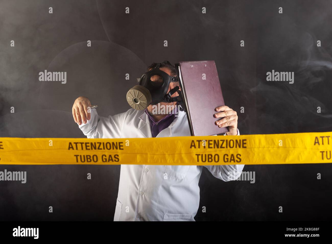 Brûlure chimique Banque de photographies et d’images à haute résolution ...