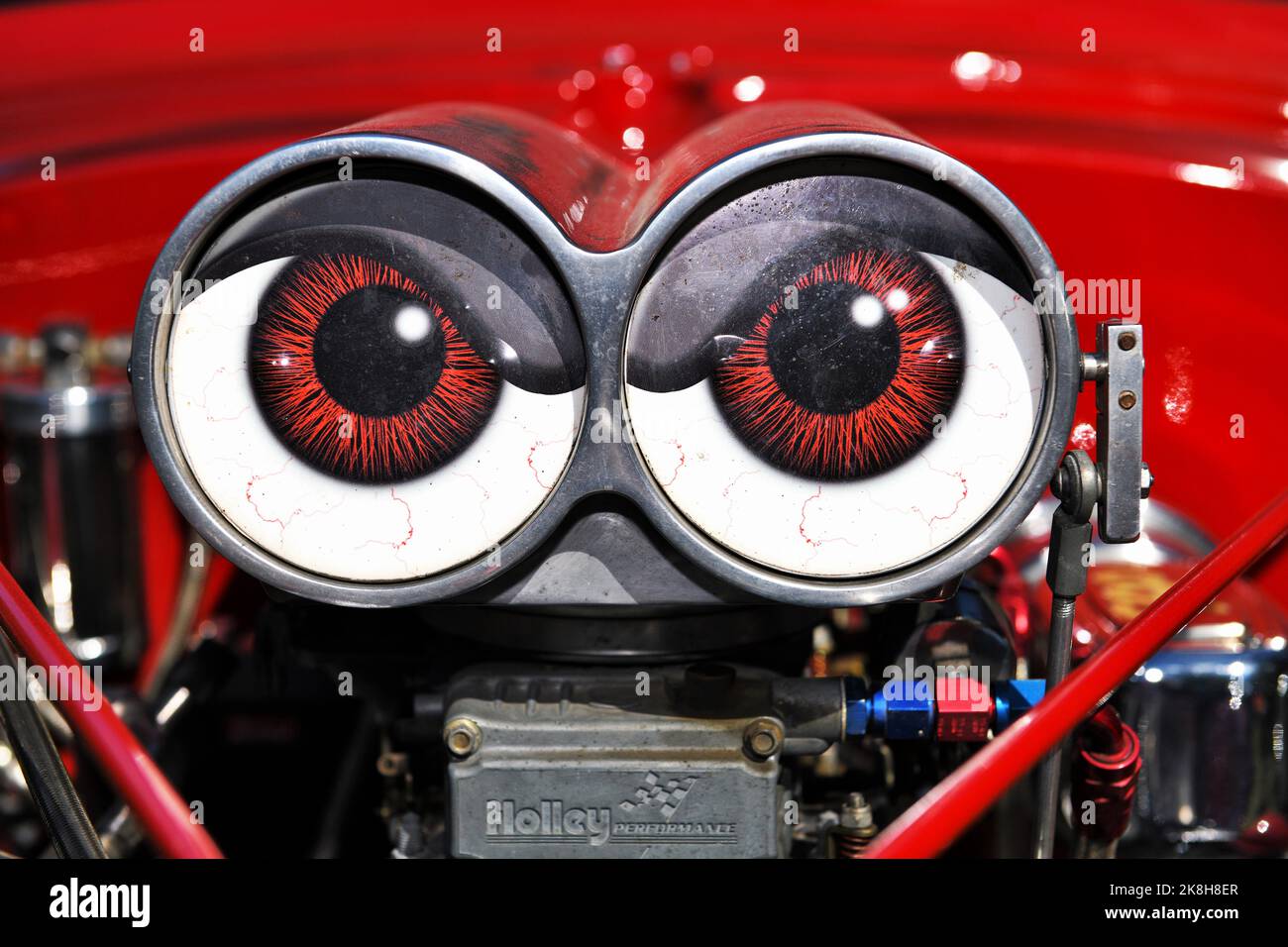 Bloodshot eye Banque de photographies et d’images à haute résolution ...