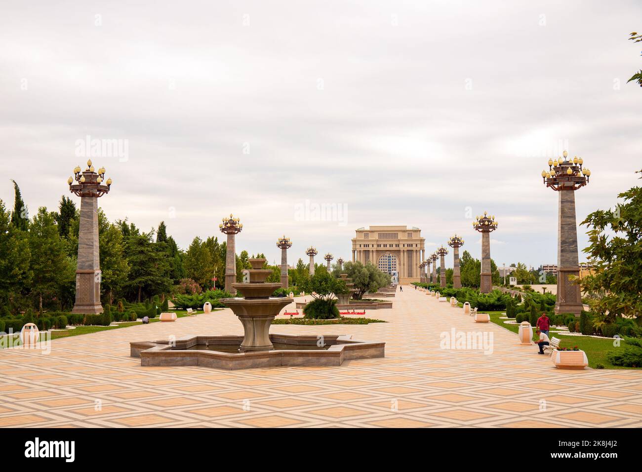Ville. Ganja. Azerbaïdjan. 07.26.2021 ans. Le plus grand parc de la ...