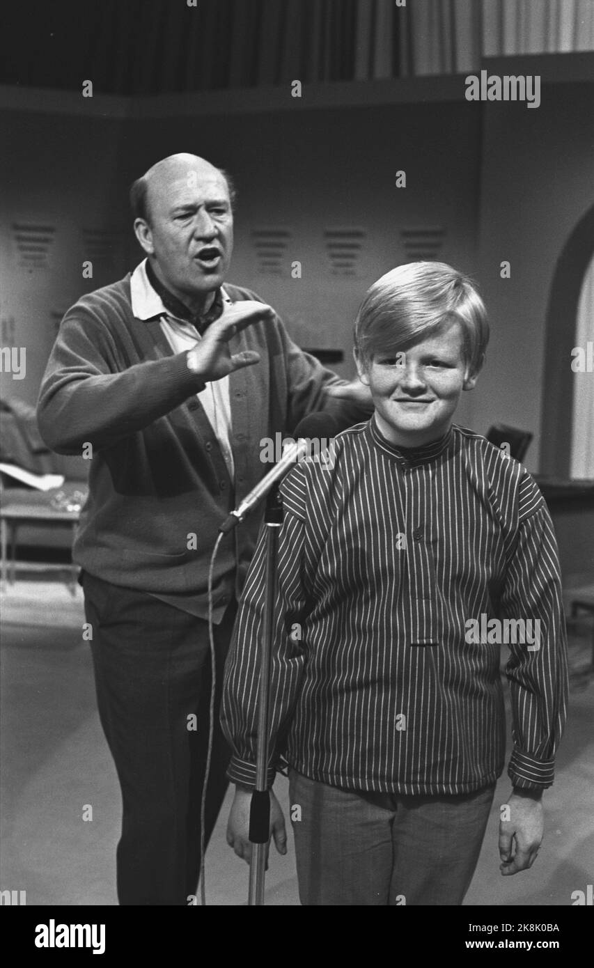 Oslo 19700516. Lennart Hyland a abandonné l'un de ses célèbres ...