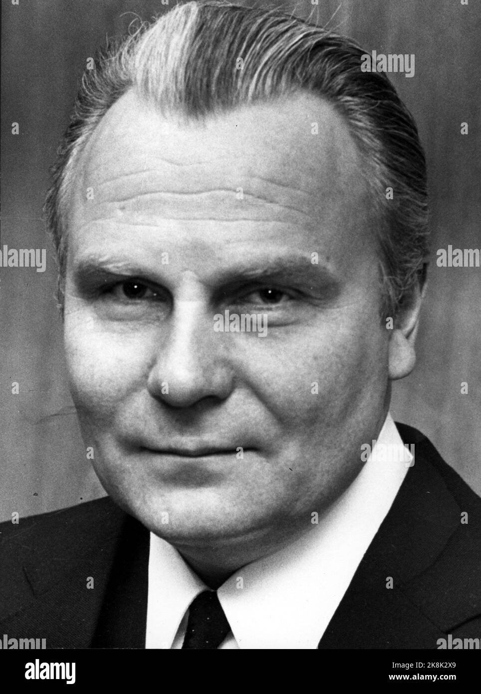Oslo 19720321 finn mortensen Banque de photographies et d’images à ...